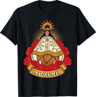 Generic Madre Mia Virgen de Juquila Oaxaca Mexico Spanish Catholic T-Shirt