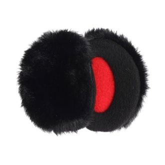 Generic Cache-oreilles sans bande pour lhiver &eacute;pais et chaud - Cache-oreilles pour femme et homme - Coupe-vent, Noir, M