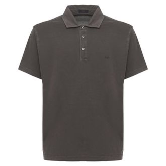 Fay Homme, Tops, Brun, Taille: XL Polo Chemises