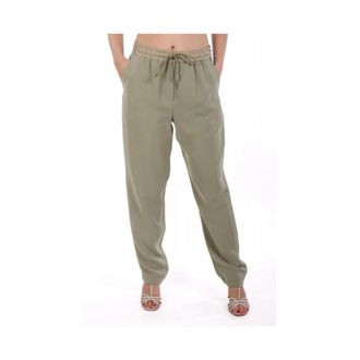 Marella Femme, Pantalons, Vert, Taille: 42 FR Wide Pantalons