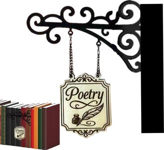 Generic B&uuml;cherregal Dekoration,Halloween Dekoration B&uuml;cherregale Buchliebhaber Zubeh&ouml;r Damen Herren Bibliothekare Wand Wohnzimmer