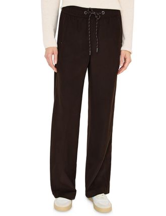 Cecil Wide Leg Twill Hose Tartufo Brown 2X