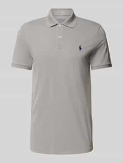 Polo Ralph Lauren Tailored Fit Poloshirt mit Logo-Stitching