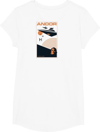 Star Wars Andor Spaceships Classic Minimalistic Style Poster T-Shirt