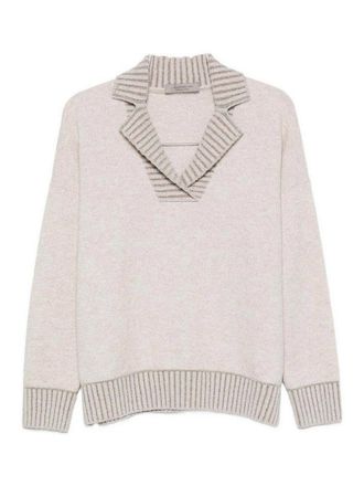 D.exterior Pull Col Rond - Marron
