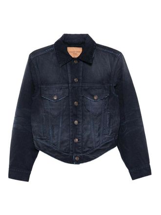 Balenciaga Jeansjacke - Blau
