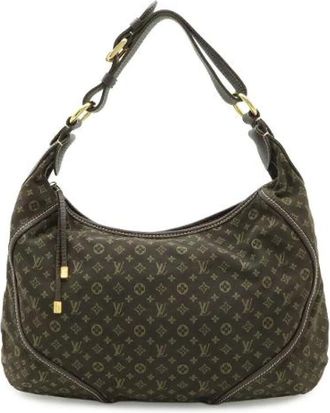 Louis Vuitton Pre-owned Monogram Mini Lin Manon MM Shoulder Bag - Femme - Pre-owned - Brun - Taille: ONE Size