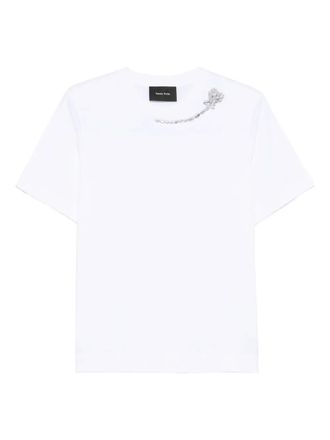 Simone Rocha t-shirt en coton - Blanc
