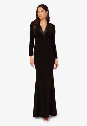 Adrianna Papell Abendkleid Tuxedo Long Dress Auff&auml;llig, glamour&ouml;s, Eyecatcher