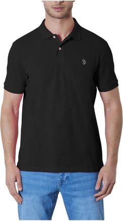 U.S.Polo Association U.s. Polo Assn., Homme, Tops, Noir, Taille: 2XL King Polo