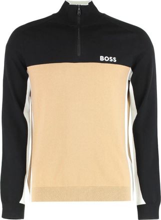 HUGO BOSS Homme, Pulls, Multicolore, Taille: XS Pull &agrave; Col Zipp&eacute;