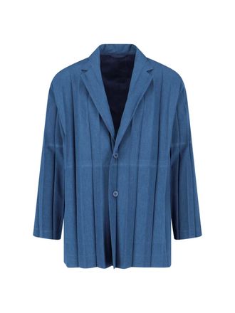Homme Pliss&eacute; Issey Miyake Edge Ensemble Pleated Blazer