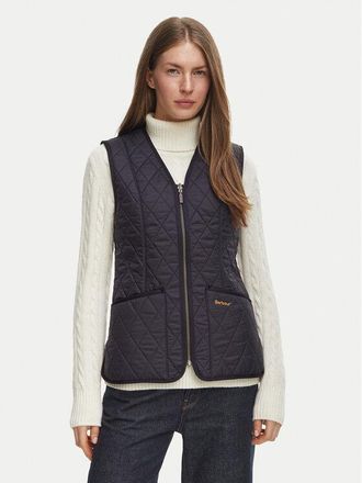 Barbour Bodywarmer Fleece Betty LLI0003NY91 Dunkelblau Regular Fit