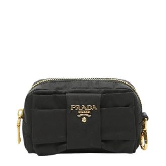 Prada Pre-owned Vintage Nylon Pouch - - Pre-owned - Damen - Schwarzk - ONE SIZE