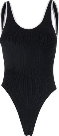 Hunza G Femme, Maillots de bain, Noir, Taille: ONE Size Maillot de bain une pi&egrave;ce Faye