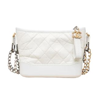 Chanel Pre-owned Cuir sacs-chanel - Femme - Pre-owned - Blanc - Taille: ONE Size