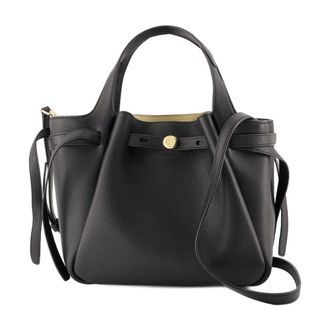 Tory Burch Womens Romy Shoulder Bag Black Cowhide
