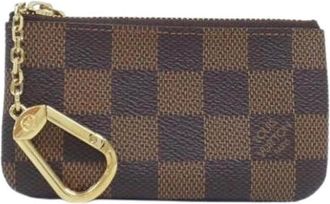 Louis Vuitton Pre-owned Damier Coin Case - Femme - Pre-owned - Brun - Taille: ONE Size