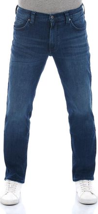 Mustang Jeans Jeans Herren Stretch Straight Fit Tramper Jeanshose Hose Denim, Länge:34L, Farbe:Dark (1014413-5000-882), Weite:44W