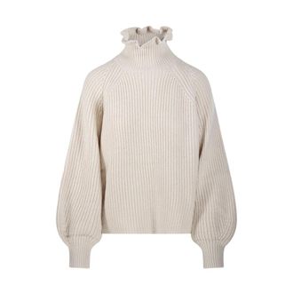 Max Mara Damen, Strickwaren, Beige, XSGr&ouml;&szlig;e