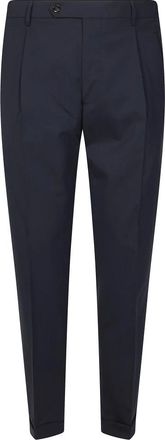 Berwick 1707 Homme, Pantalons, Bleu, Taille: S Pantalone Relaxed Fit NOS