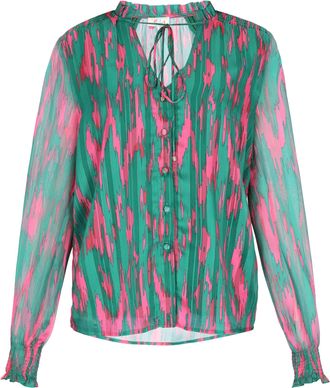 Izia Bluse Frauen gr&uuml;n mehrfarbig