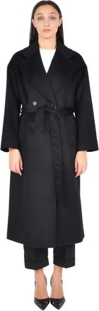 Pennyblack Femme, Manteaux, Noir, Taille: 42 FR Penny Black Manteaux