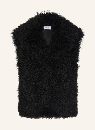 Betta Corradi Betta Corradi Kunstfell-Weste schwarz