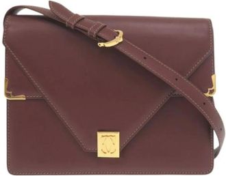 Cartier Sac bandouli&egrave;re vintage Pre-owned - Femme - Pre-owned - Rouge - Taille: ONE Size