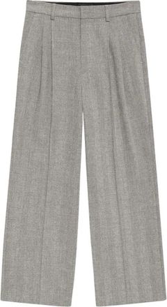 Anine Bing Femme, Pantalons, Gris, Taille: 40 FR Pantalon Large Belen