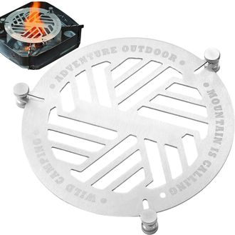 Generico Dampfschale f&uuml;r Topf - Lebensmittelteller aus Edelstahl | K&uuml;chengitter f&uuml;r Camping, Wandern, Grillen im Freien, Zubereitung von Speisen f&uuml;r Partys, Vo