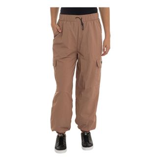 Emporio Armani Emporio Armani Ea7, Femme, Pantalons, Brun, Taille: 42 FR Cargo Pantalons