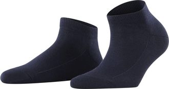 Falke Damen Sneakersocken Family W Sn nachhaltige Baumwolle kurz einfarbig 1 Paar, Blau Marine 6129, 35-38