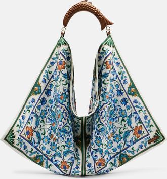 Farm Rio Cabas Scarf Medium &agrave; fleurs