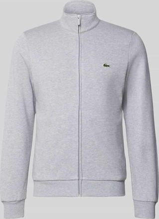 Lacoste Regular Fit Sweatjacke aus Baumwoll-Mix