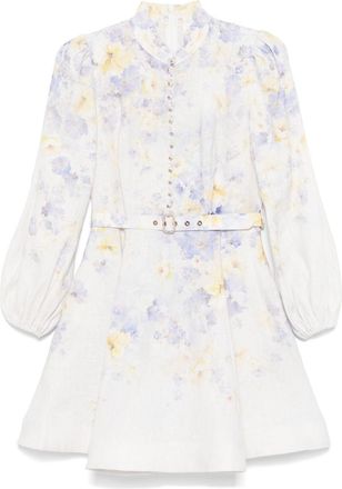 Zimmermann Crush Minikleid - Violett