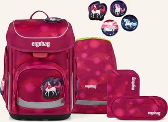 Ergobag Schulranzen-Set Cubo Set lila