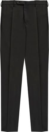Slowear pantalon zippé en laine vierge - Noir