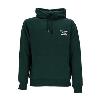Dr&ocirc;le de Monsieur Slogan Hoodie - - Sweatshirts & Hoodies - Herren - Gr&uuml;n - M