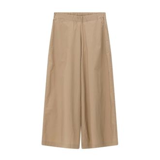 Roberto Collina Damen, Hosen, Braun, SGr&ouml;&szlig;e