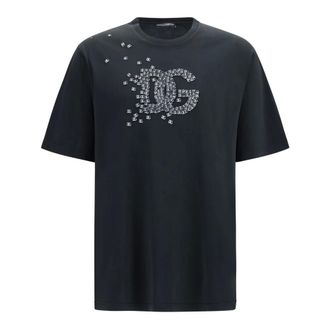Dolce & Gabbana T-shirt avec logo 3D - Homme - Tops - Noir - Taille: XL