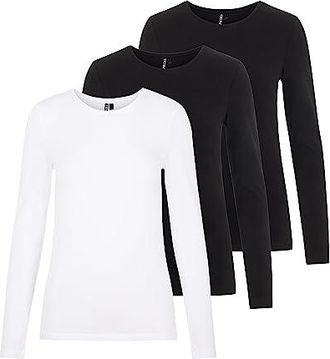 Pieces Pcsirene Ls T-shirt Noos, M