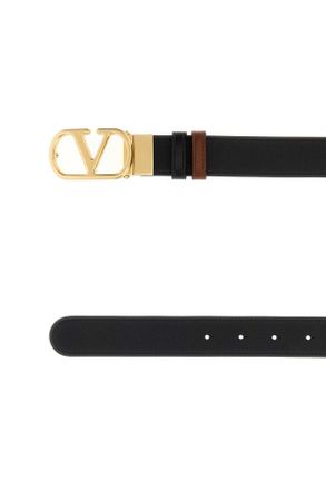 Valentino Garavani Nerodeepcaramel Cinture Belt