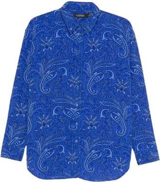 Ralph Lauren Homme, Chemises, Bleu, Taille: L Poly CDC Shirt