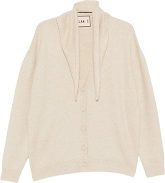 Plan C Strickjacke - - Knitwear - Damen - Beige - M