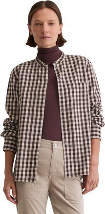 Marc O'Polo Langarmbluse aus softem Baumwoll-Flanell