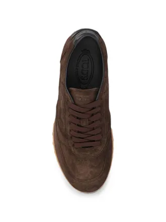 Tod's Suede Sneaker - Brown