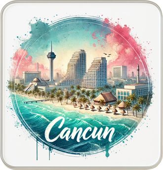 Generic K&uuml;hlschrankmagnet Cancun, Mexiko, Reise-Souvenir, Sammlerst&uuml;ck, Geschenk