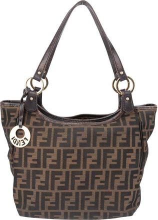 Fendi Crossbody Bags - Fendi FF Monogram Zucca Handbag - Gr. unisize - in Braun - f&uuml;r Damen