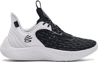 Under Armour Curry Flow 9 Team Chaussures de Basketball Mixte Adulte, noir/blanc, 48.5 EU